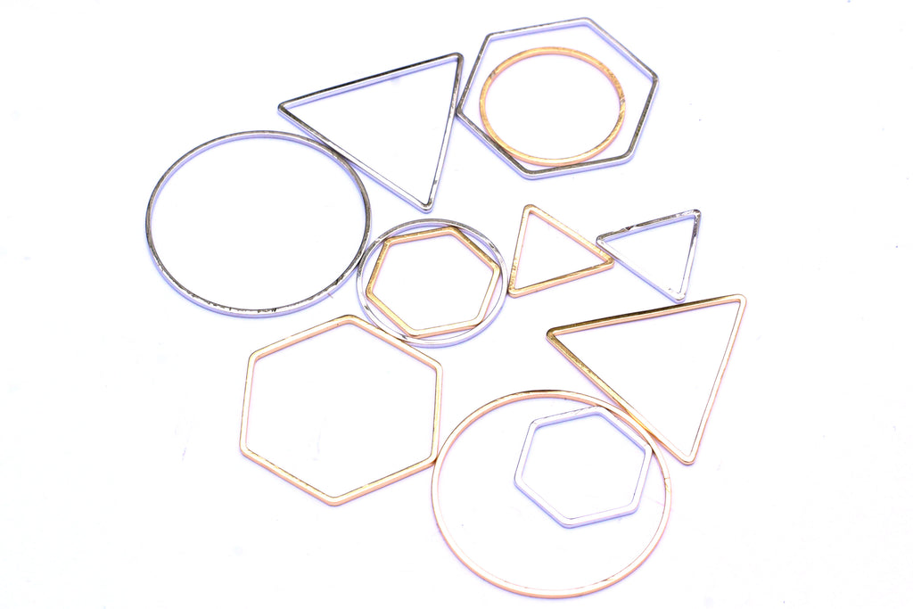 Geometric Shapes for Jewellery Making – KerrieBerrie Beads & Jewellery