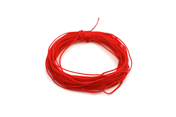 Red Nylon Thread – 0.4mm (5 metres) – KerrieBerrie Beads & Jewellery